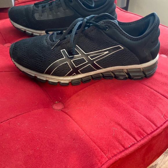 Asics | Shoes | Asics Black Running Shoes | Poshmark
